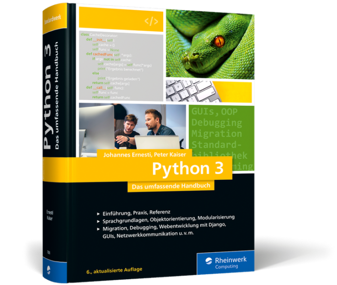 Rezension Python 3 das umfassende Handbuch – HenrikHeigl